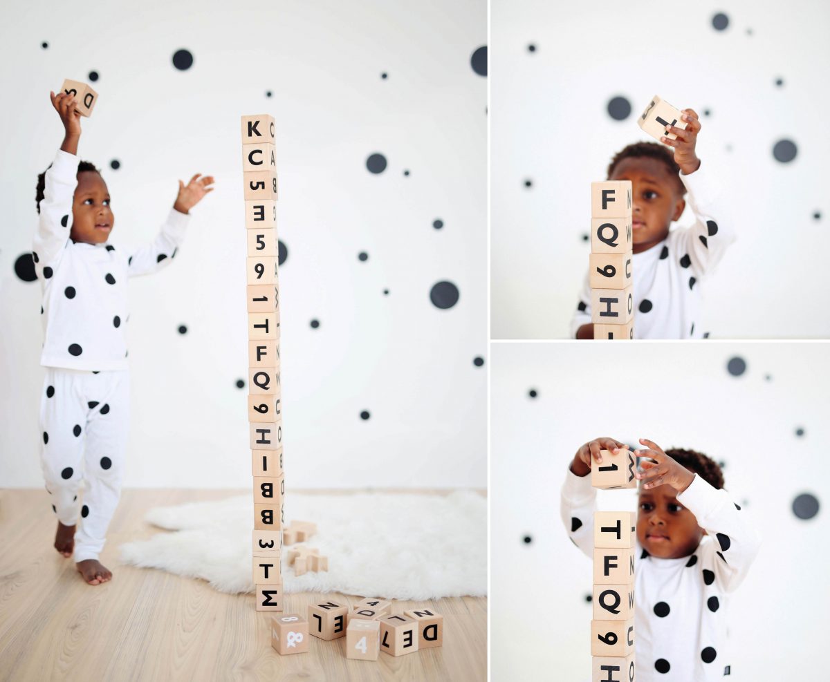 Alphabet blocks - ooh-noo